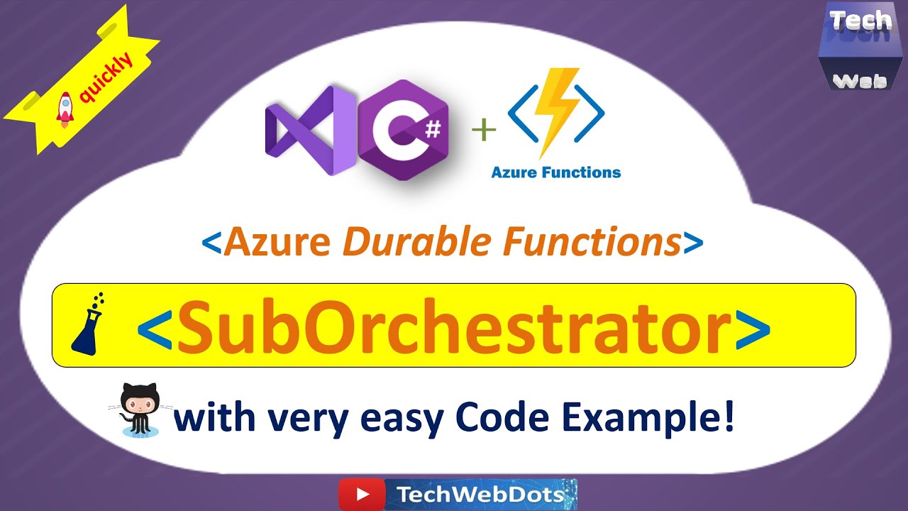 SubOrchestrator | Azure Durable Function | C# - YouTube