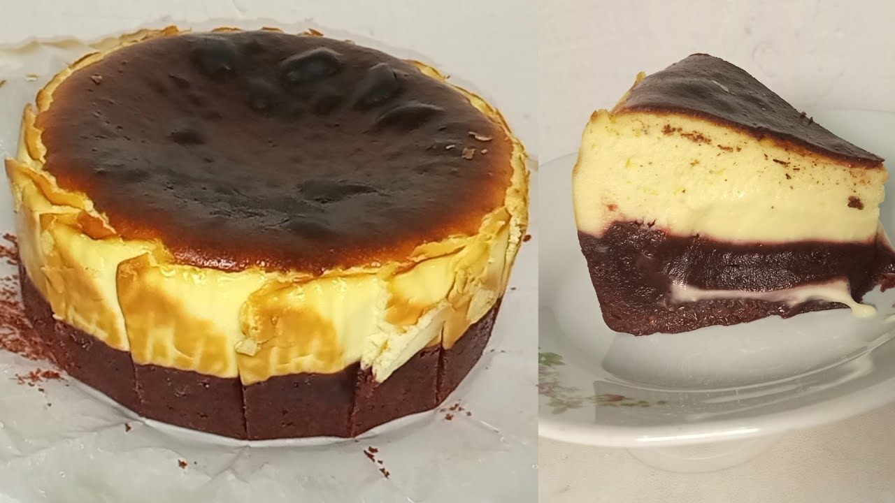 BASQUE BURNT CHEESECAKE BROWNIES RED VELVET | MERAH PUTIH SERIES - YouTube