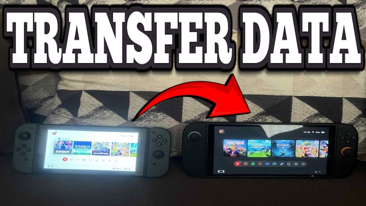 How To Transfer Data From Nintendo Switch 1 To Switch 2 - YouTube