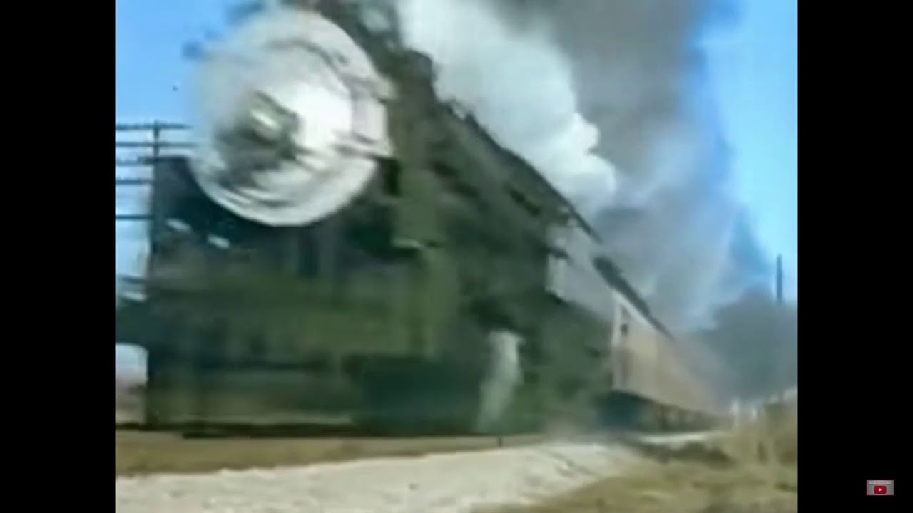 Vintage Footage of a Southern Pacific Streamliner with Sound Added ...