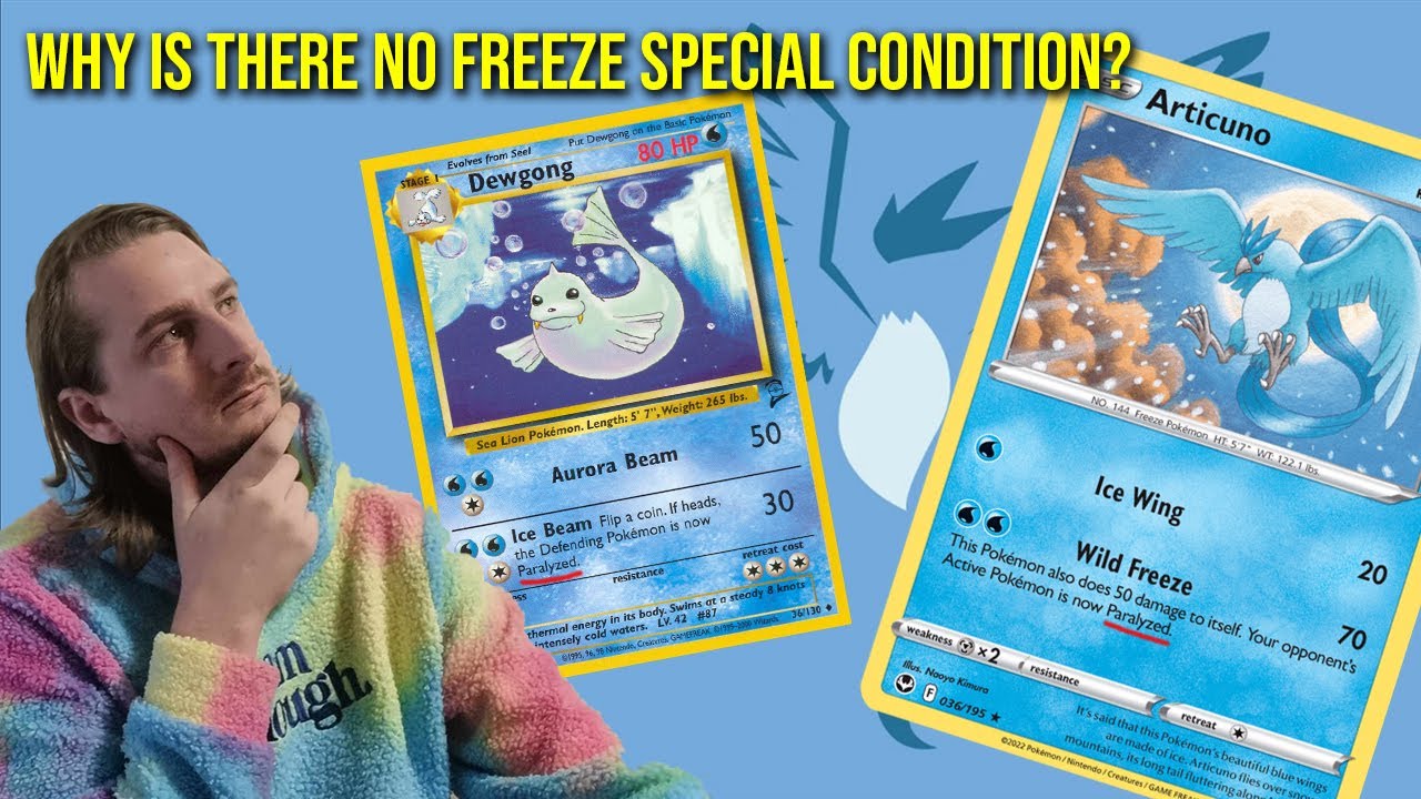 Why is there no Freeze Special Condition in the pokemon TCG? - YouTube