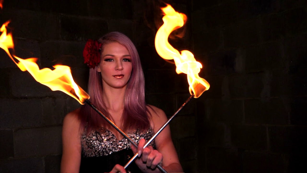 JENNIFER KORTIER FIRE DEMONSTRATION (OFFICIAL VIDEO) - YouTube