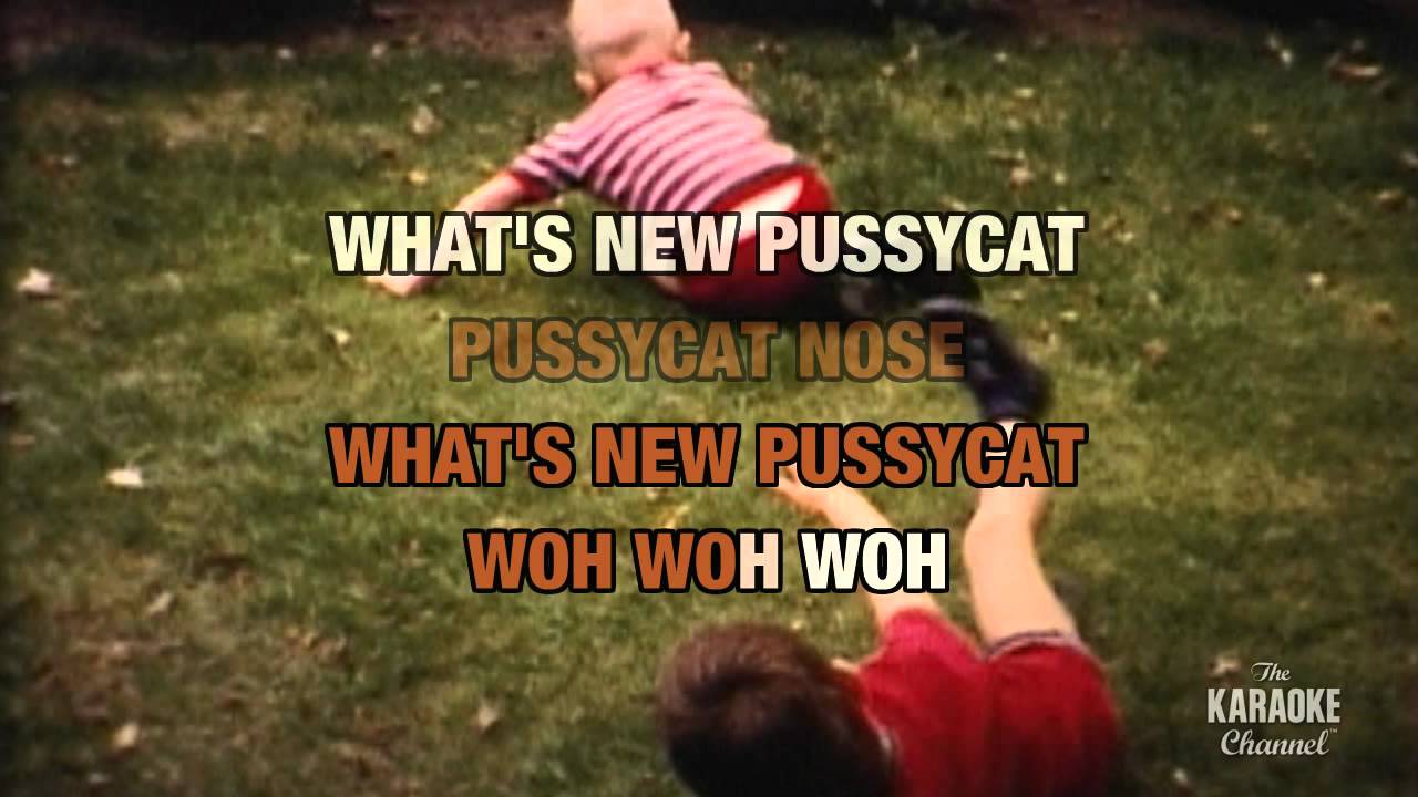 Whats New Pussycat Tom Jones Karaoke With Lyrics Youtube