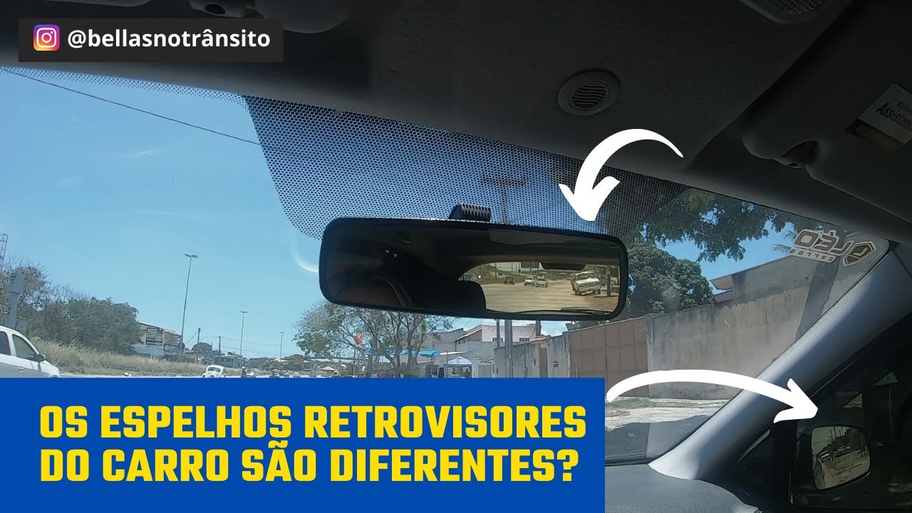Os Espelhos Retrovisores Do Carro São Diferentes Youtube