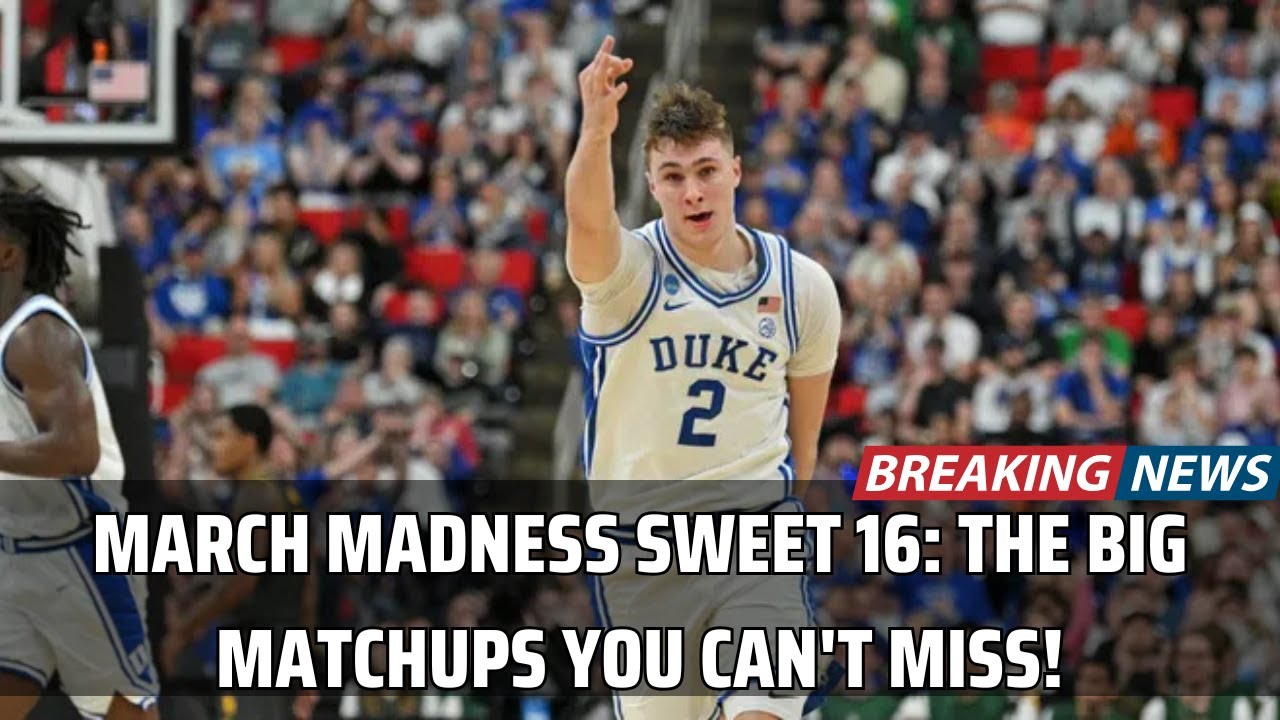 March Madness Sweet 16 Predictions: AI Forecasts Surprises & Matchup ...