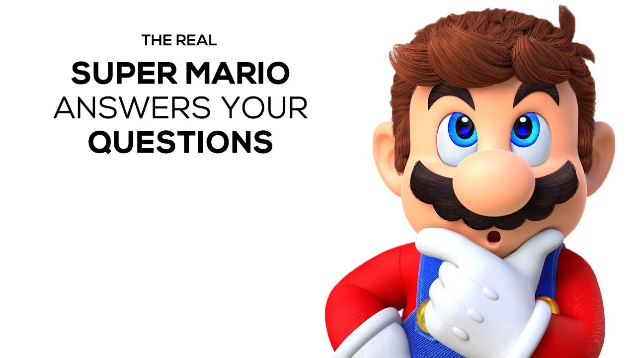 Super Mario Q&A: YOUR Questions Answered By The REAL Mario @ Nintendo ...