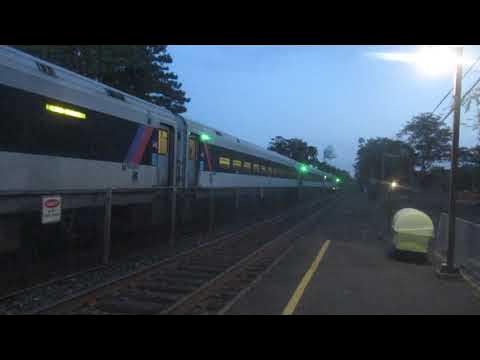 NJ Transit Bombardier ALP-45DP #4527 at Spring Lake - YouTube