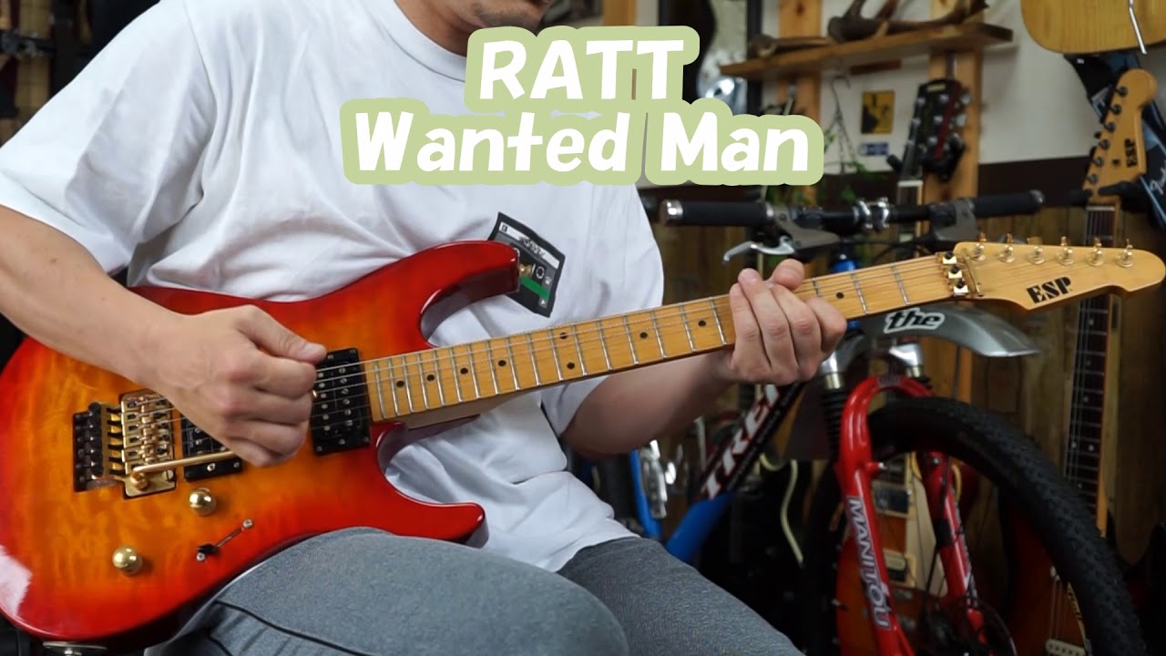 RATT-Wanted Man-solo cover - YouTube