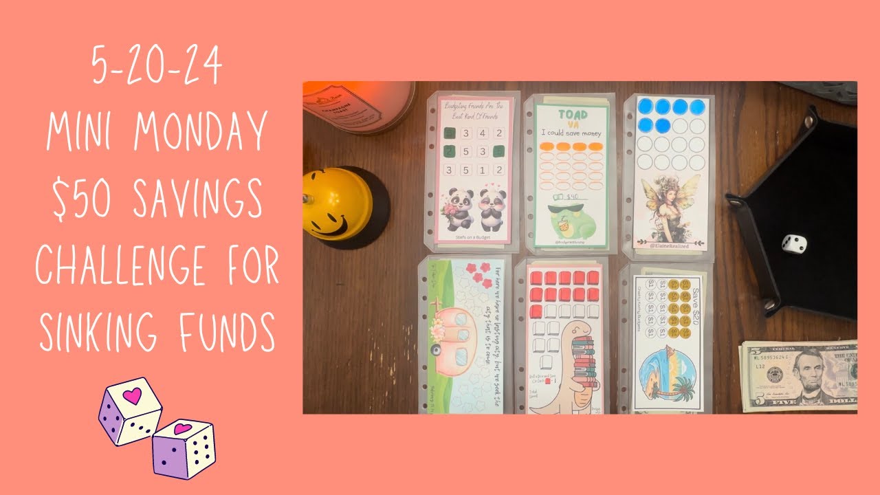 May 20 - Mini Monday Savings Challenge | Monday Minis | Savings for ...