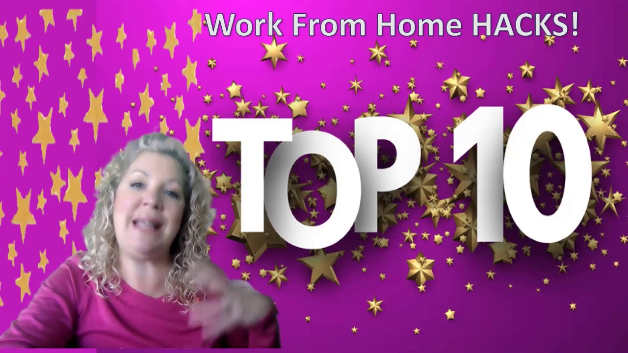 Top 10 - Work from Home Hacks - YouTube