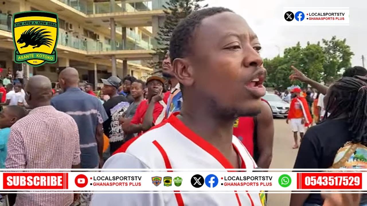 LIVE KOTOKO SUPPORTERS REACTION AFTER WIN VS ADUANA - YouTube