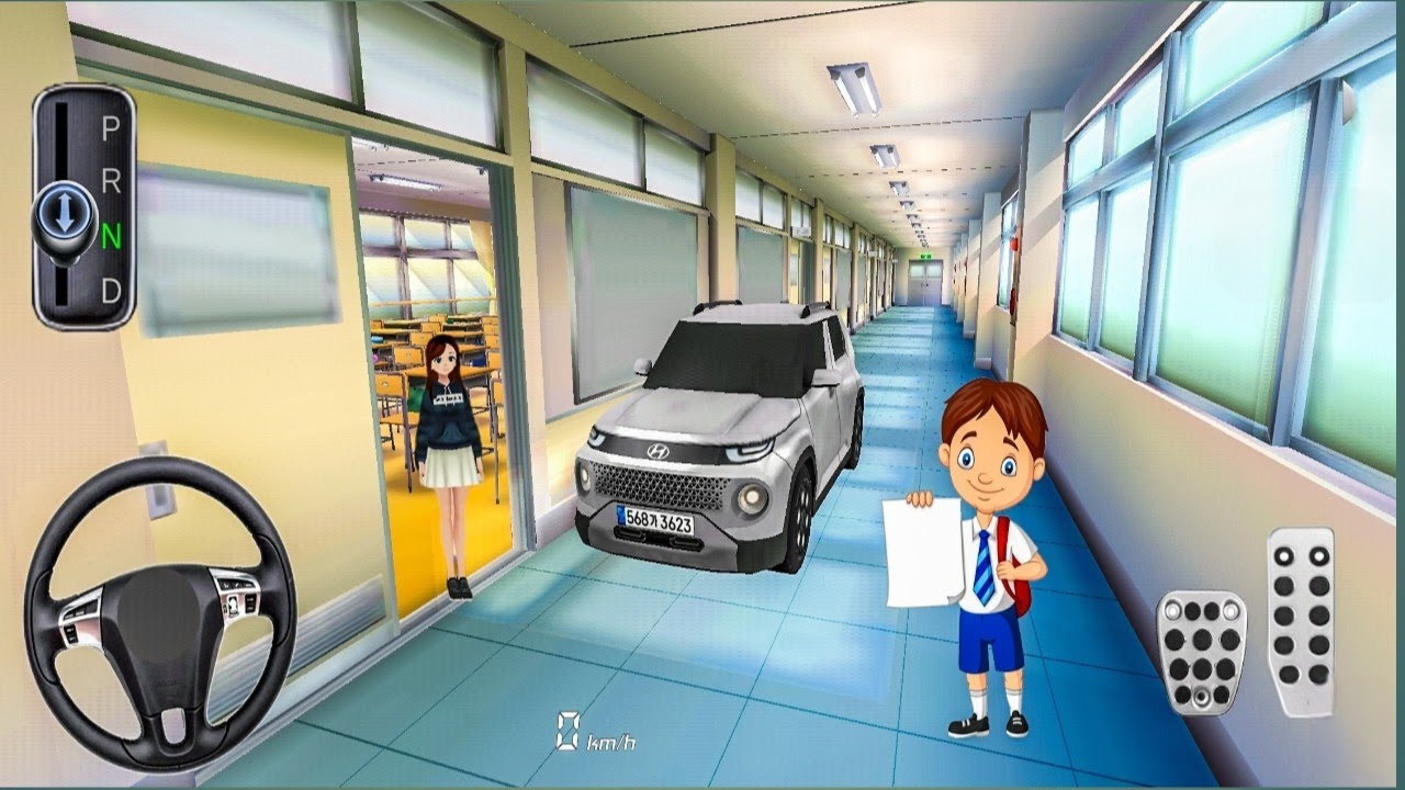 New Hyundai Mini Casper Suv Car School Driving 3D–3D driving class gameplay 2025#carparking ...