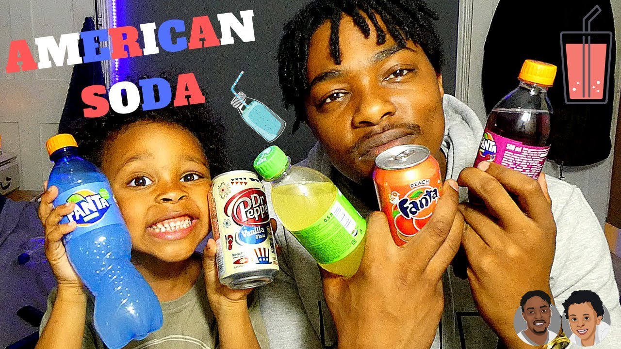 BRITS DRINKING AMERICAN SODA | AMERICAN SODA REVIEW - YouTube