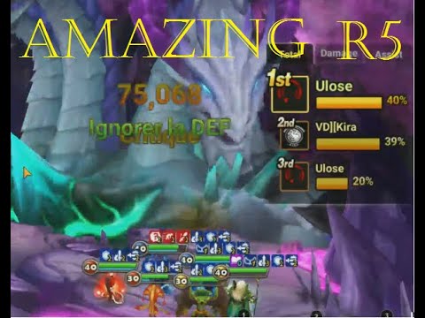 Summoners War Amazing Double team BJ5 Alias BJO - YouTube