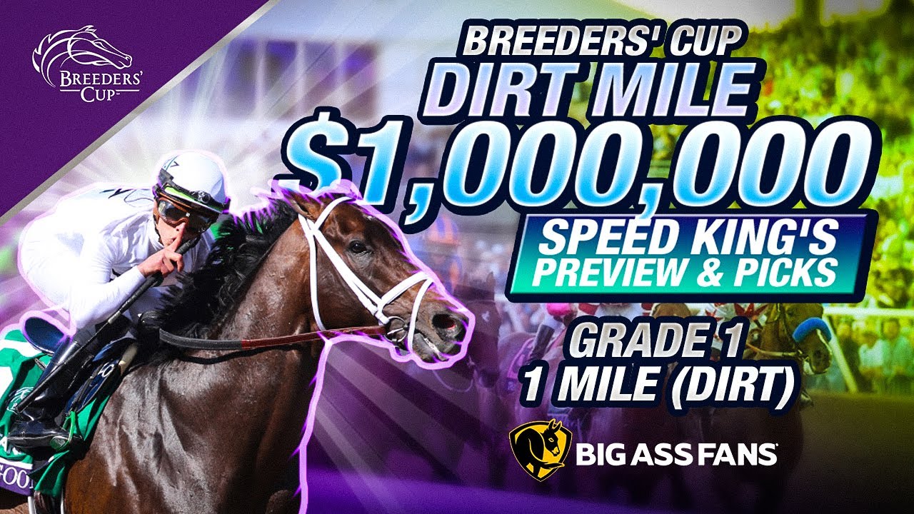 Grade 1 Big Ass Fans Breeders Cup Dirt Mile Preview & Picks 12th Race ...