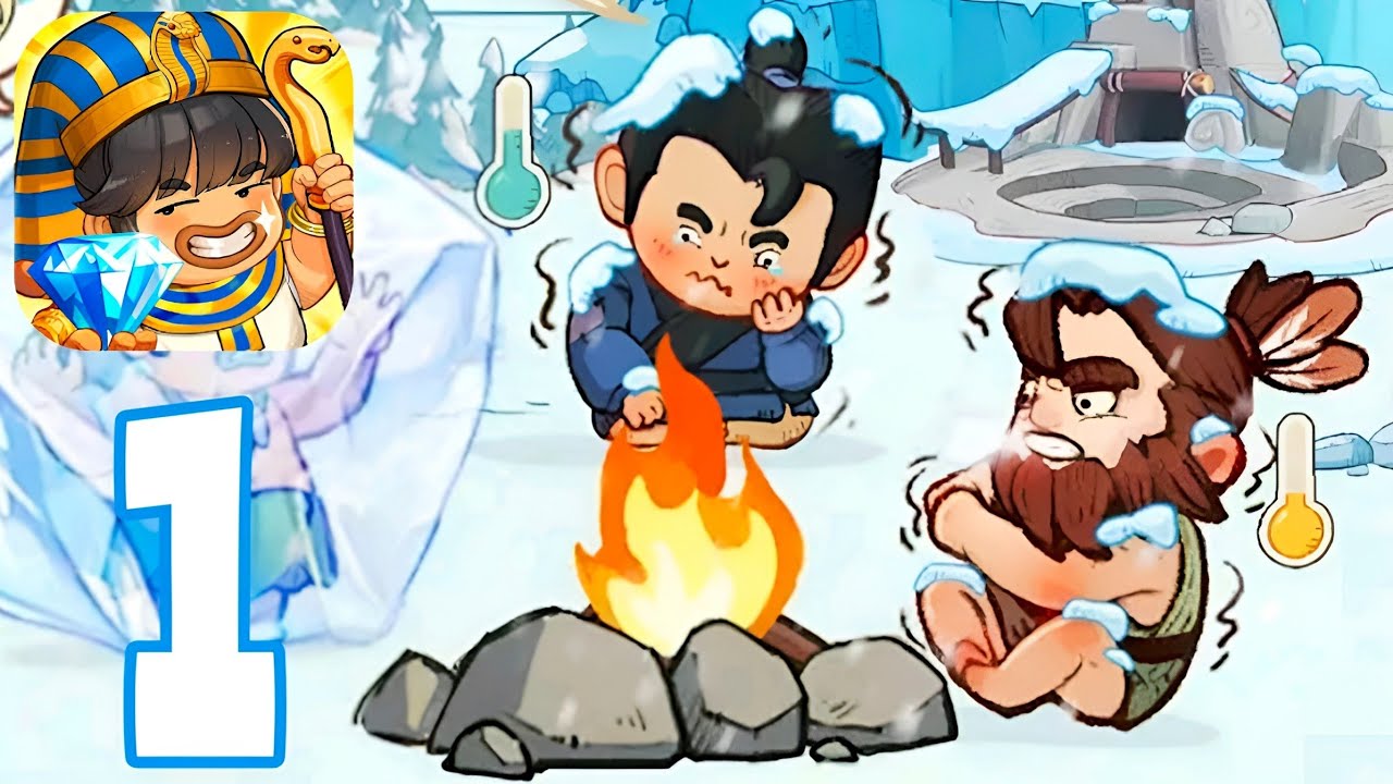 Bonk Bonk Tribe - Tutorial - Ice Era - Gameplay Walkthrough Part 1 ...