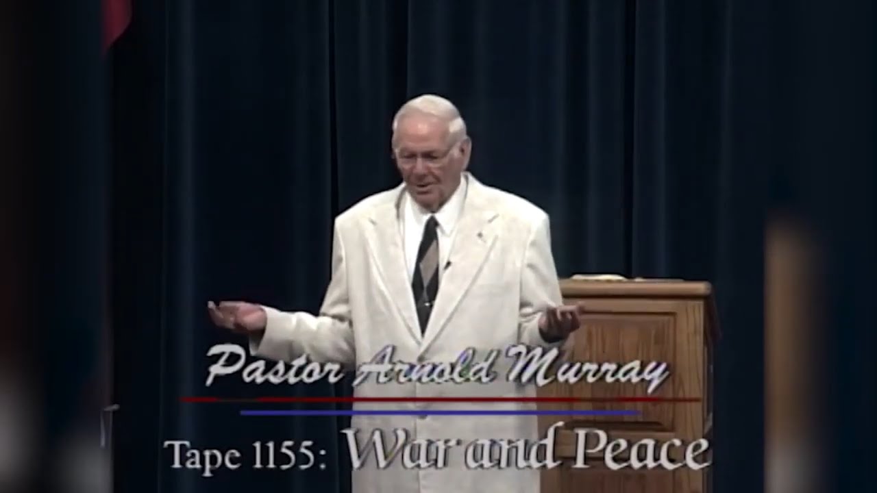 War and Peace - Pastor Arnold Murray - YouTube
