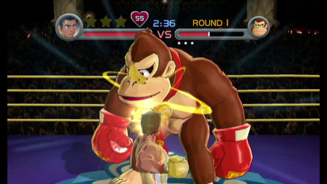 Punch-Out!! (Wii) DK Fight - YouTube
