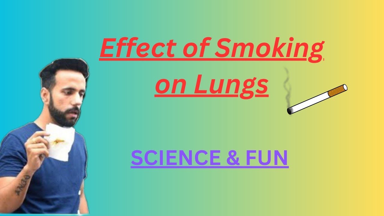 Smoking Effect on Lungs by Ashu Sir | Science and Fun - YouTube