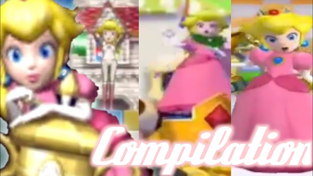 [Compilation] Peach winning in Mario kart - YouTube