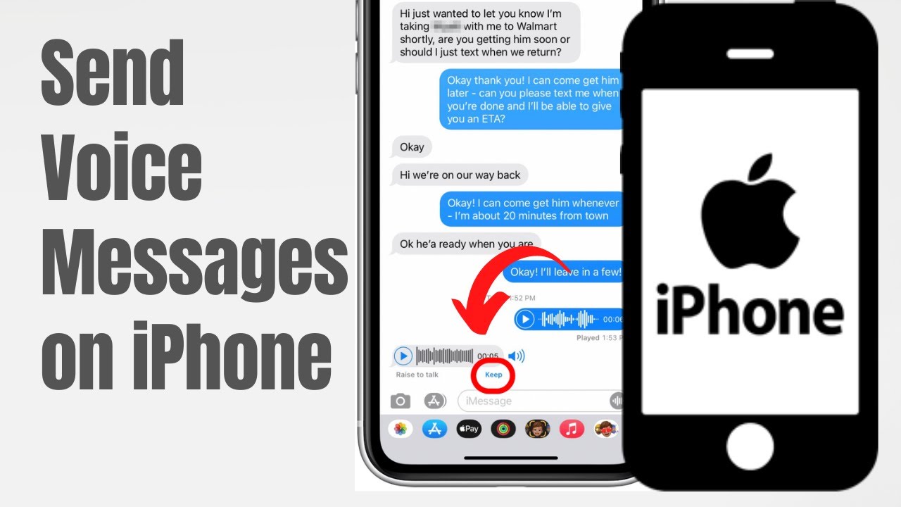 How to Send Voice Messages on iPhone - YouTube how-to-send-voice-messages-on-iphone-youtube