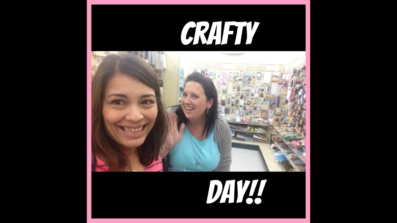 A crafty vlog and a crafty haul! - YouTube