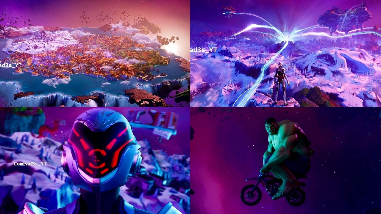 Fortnite All Cut Scenes and Trailers from The Fracture Event - YouTube