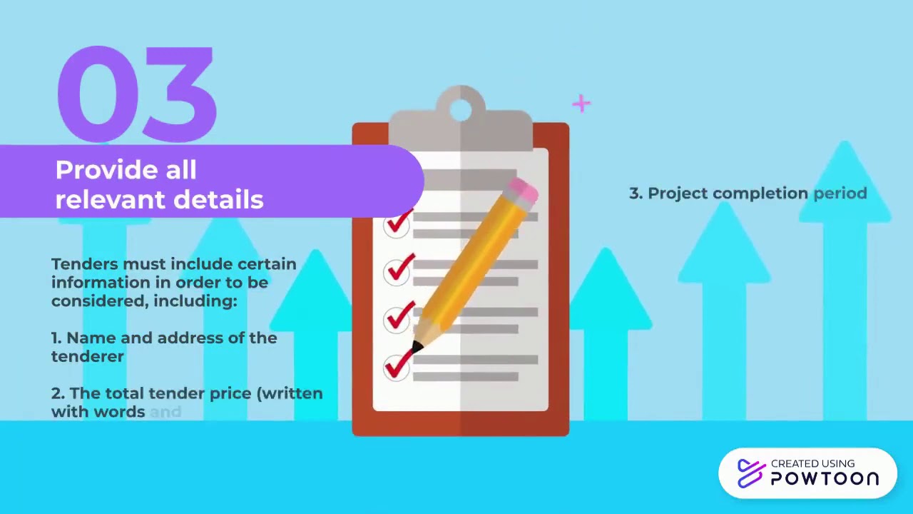 Copy of How to fill in tender form - YouTube