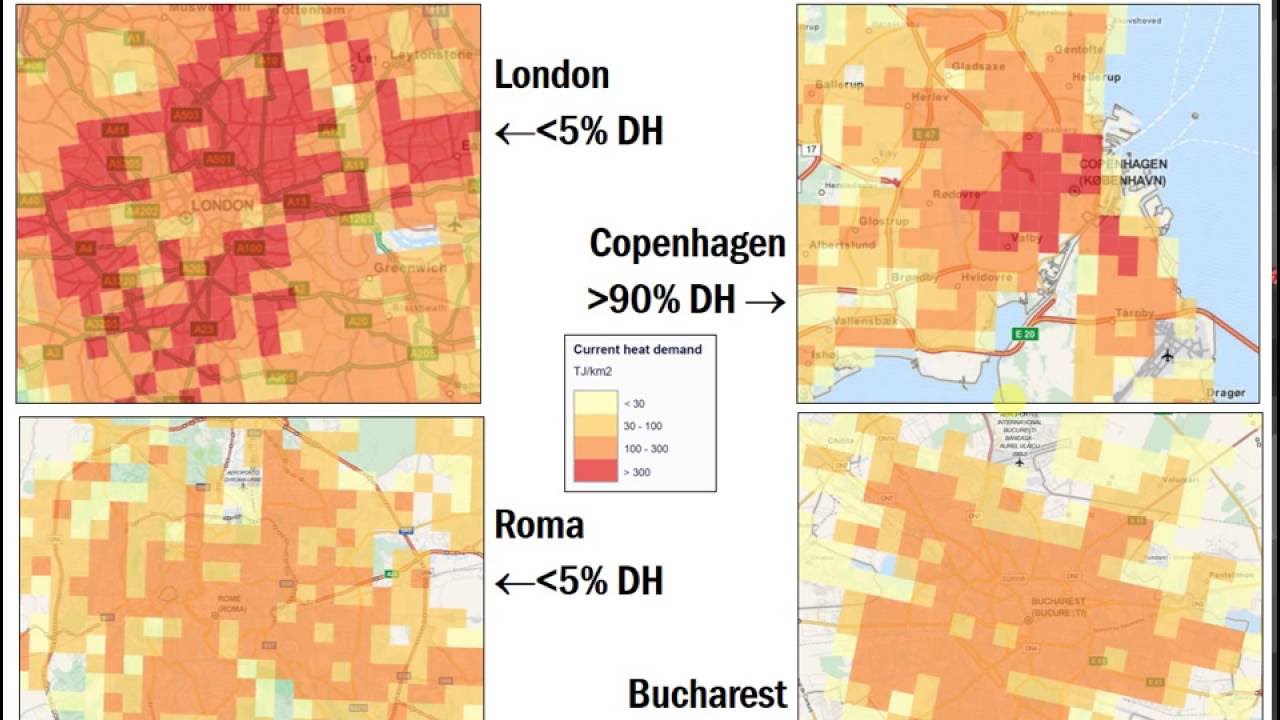 Size and Location of Heat Demand in Europe - YouTube