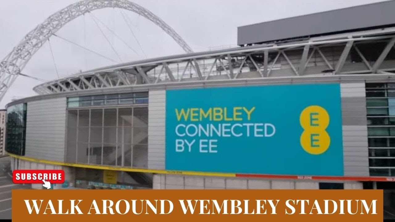 Walk Around Wembley Stadium #london #frazhaider - YouTube