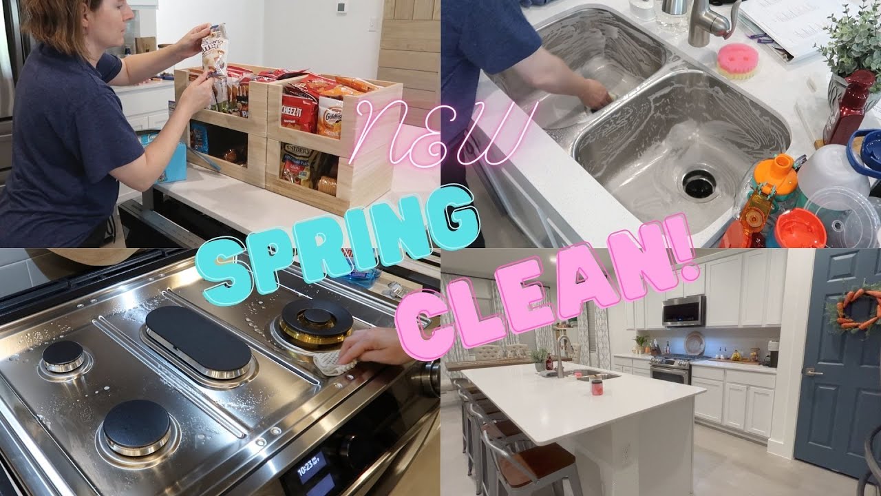 SPRING CLEANING! *NEW* CLEAN & DECLUTTER WITH ME #springclean #cleaning ...