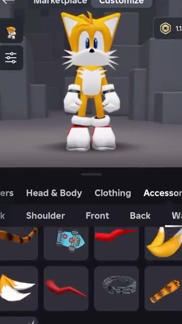 How To make SA1 tails in Roblox - YouTube
