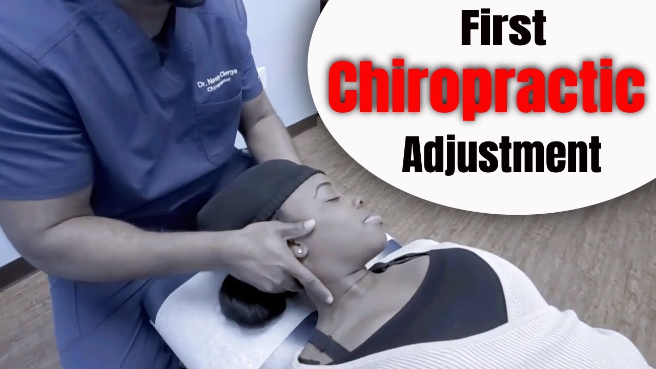 First Chiropractic adjustment- afraid of cracking sound - YouTube