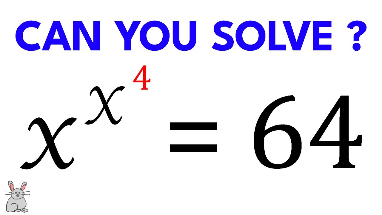 Math Olympiad Question HARD Equation Solving Explained YouTube math-olympiad-question-hard-equation-solving-explained-youtube