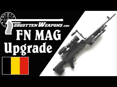 FN MAG Tactical with Long Rail Upgrade Kit