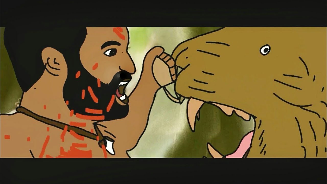 RRR MOVIE TRAILOR 2D ANIMATION !! 2D ANIMATION !! DINESH KORI !! RRR ...