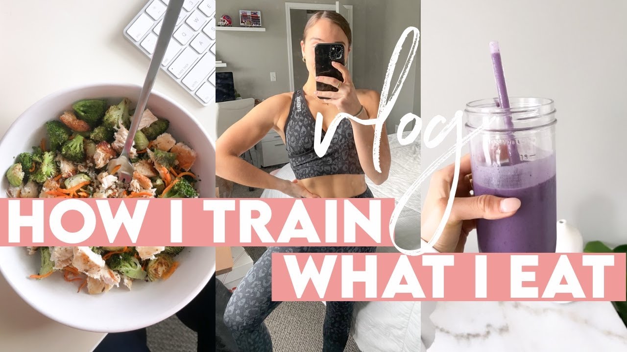 FULL DAY OF EATING & TRAINING | healthy meals, strength workout ...