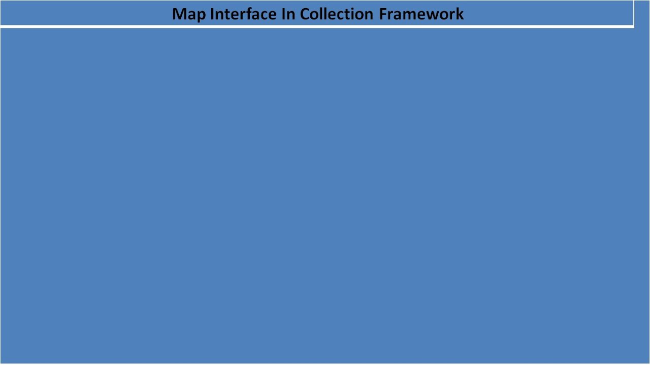 Map Interface And HashMap Class In Collection Framework || In Hindi - YouTube