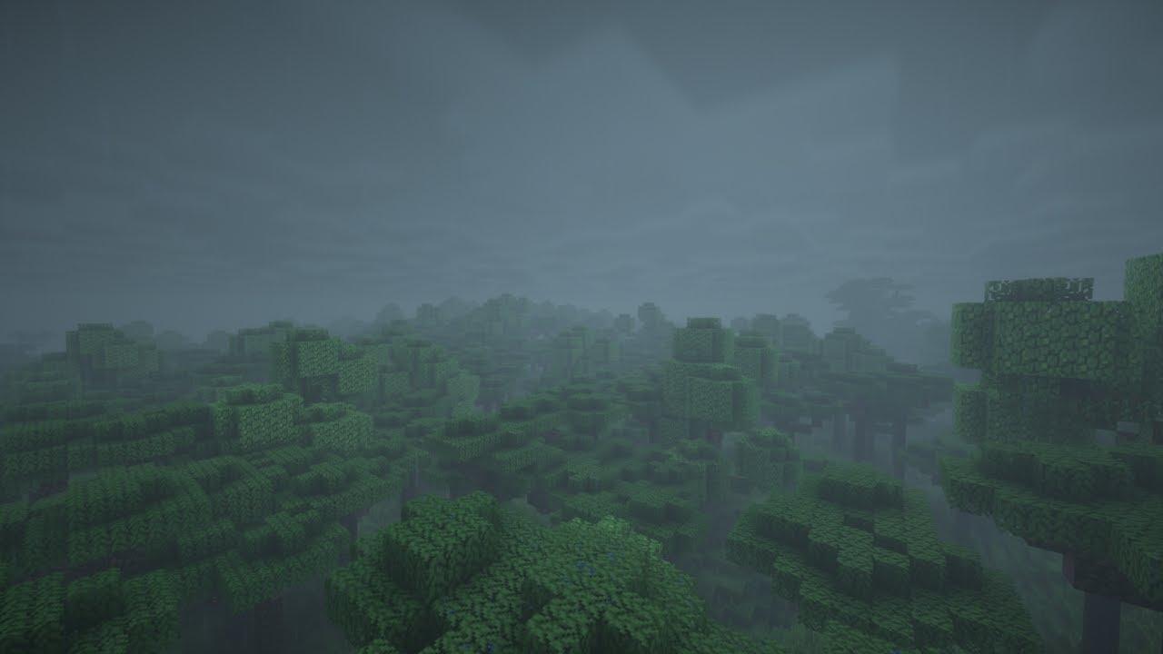 Nostalgic Minecraft Rain & Thunder Ambience. - YouTube
