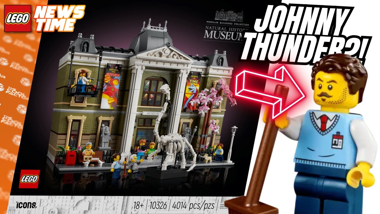 Largest LEGO Modular Ever! 10326 Natural History Museum First Look ...
