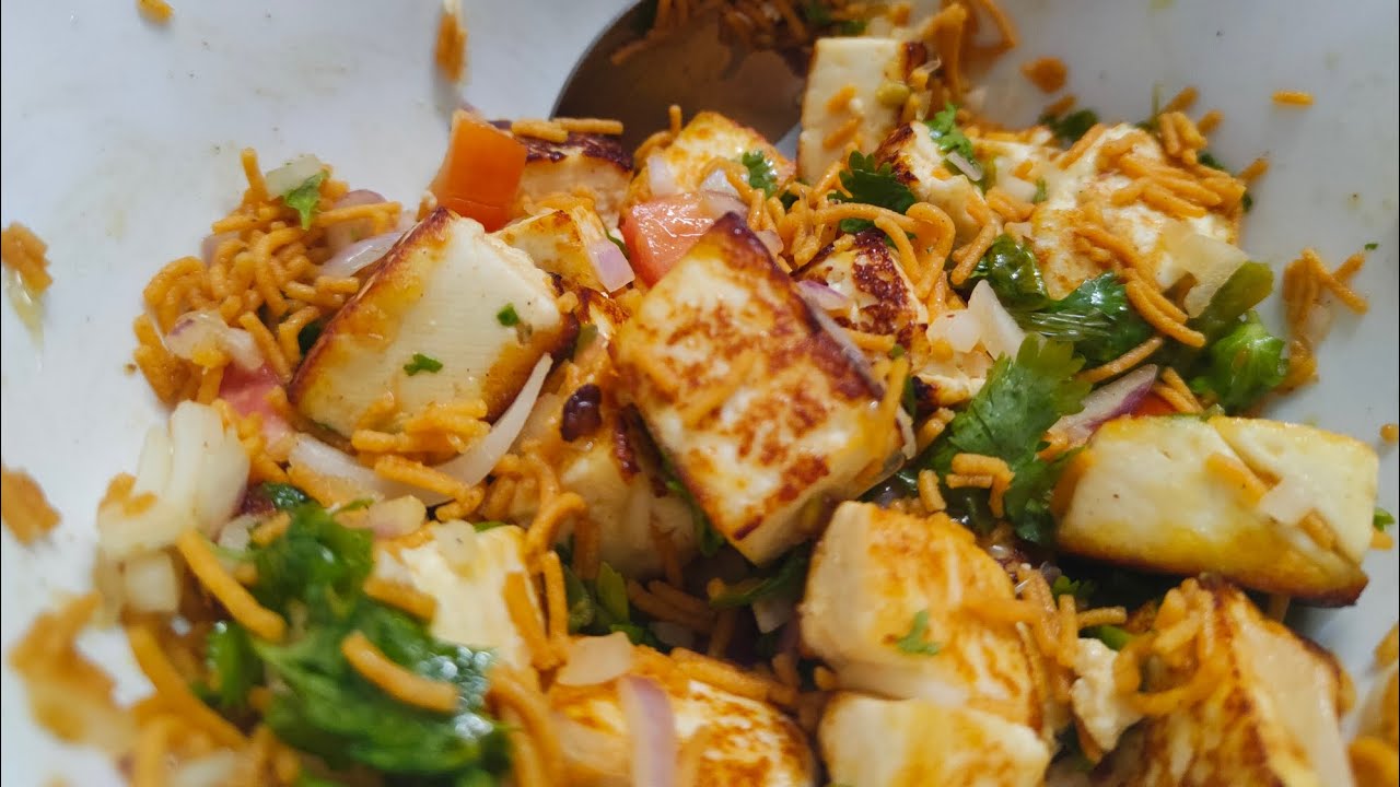 Chatpata paneer chaat | easy and healthy recipe || - YouTube