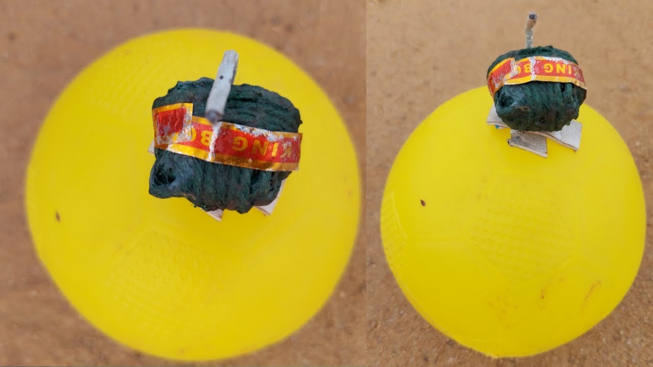 Plastic Ball vs Diwali Sutil Bomb | Slow Motion Video | MrDmk - YouTube