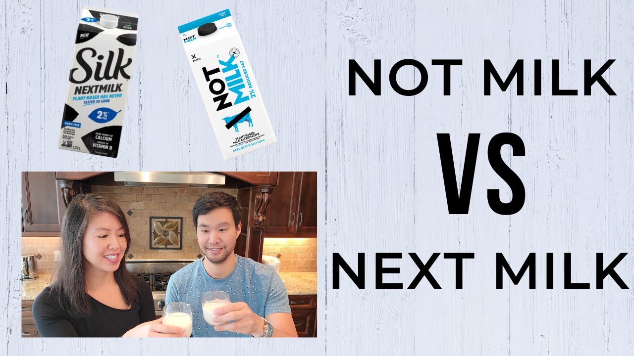Next Milk vs Not milk taste test! Milk alternative battle! - YouTube