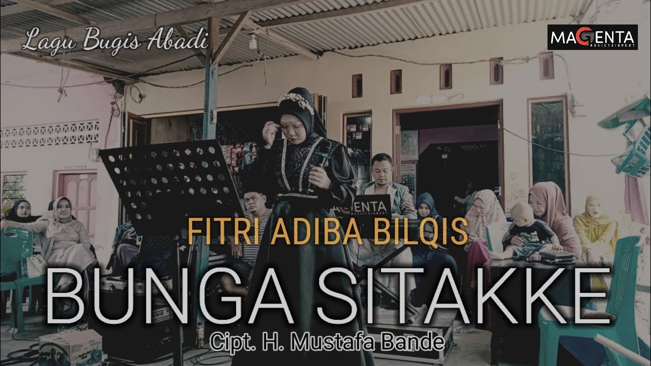 Lagu Bugis Abadi BUNGA SITAKKE ~ Cover By Fitri Adiba Bilqis - YouTube