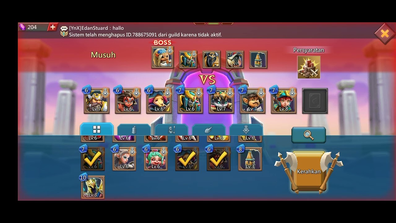 Bab 8 stage 7 Lord mobile - YouTube