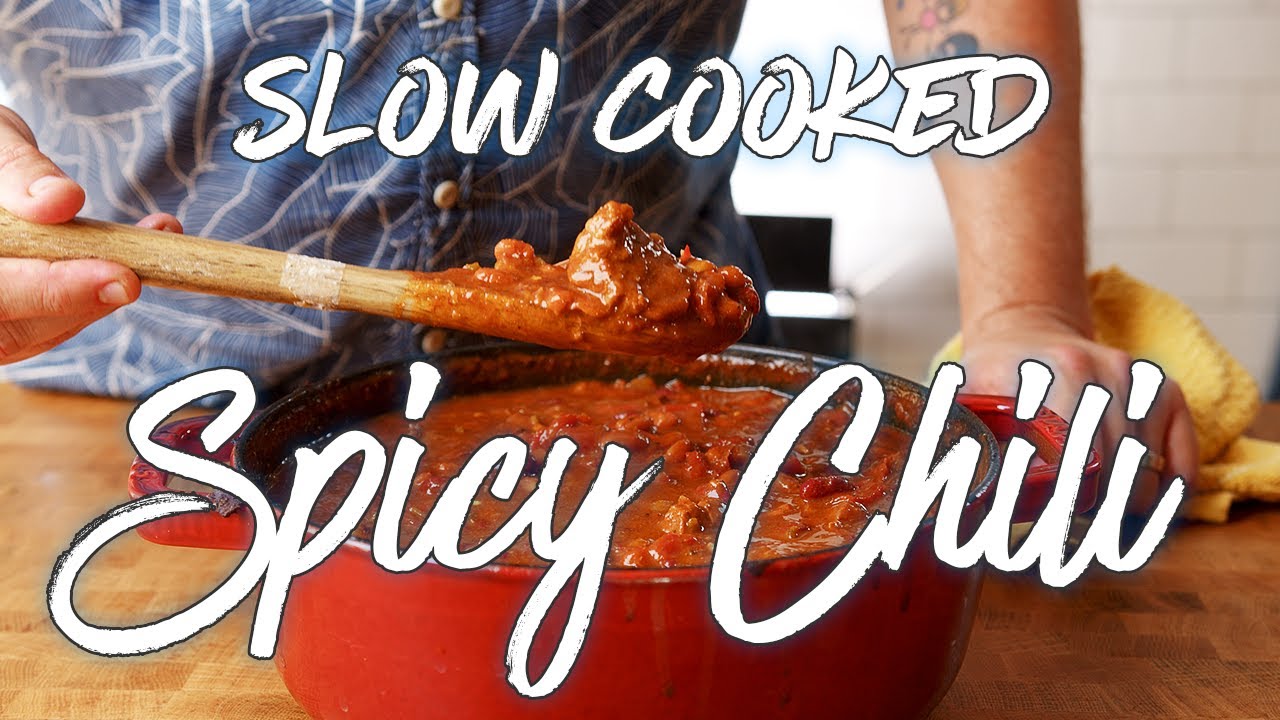 Slow Cooked Spicy Chili DISASTER (But came out even BETTER!) - YouTube