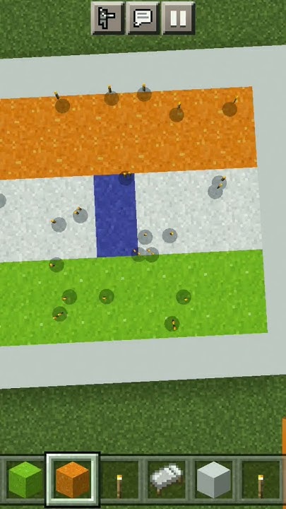 Indian Flag Minecraft Art 1 Gaming Youtube