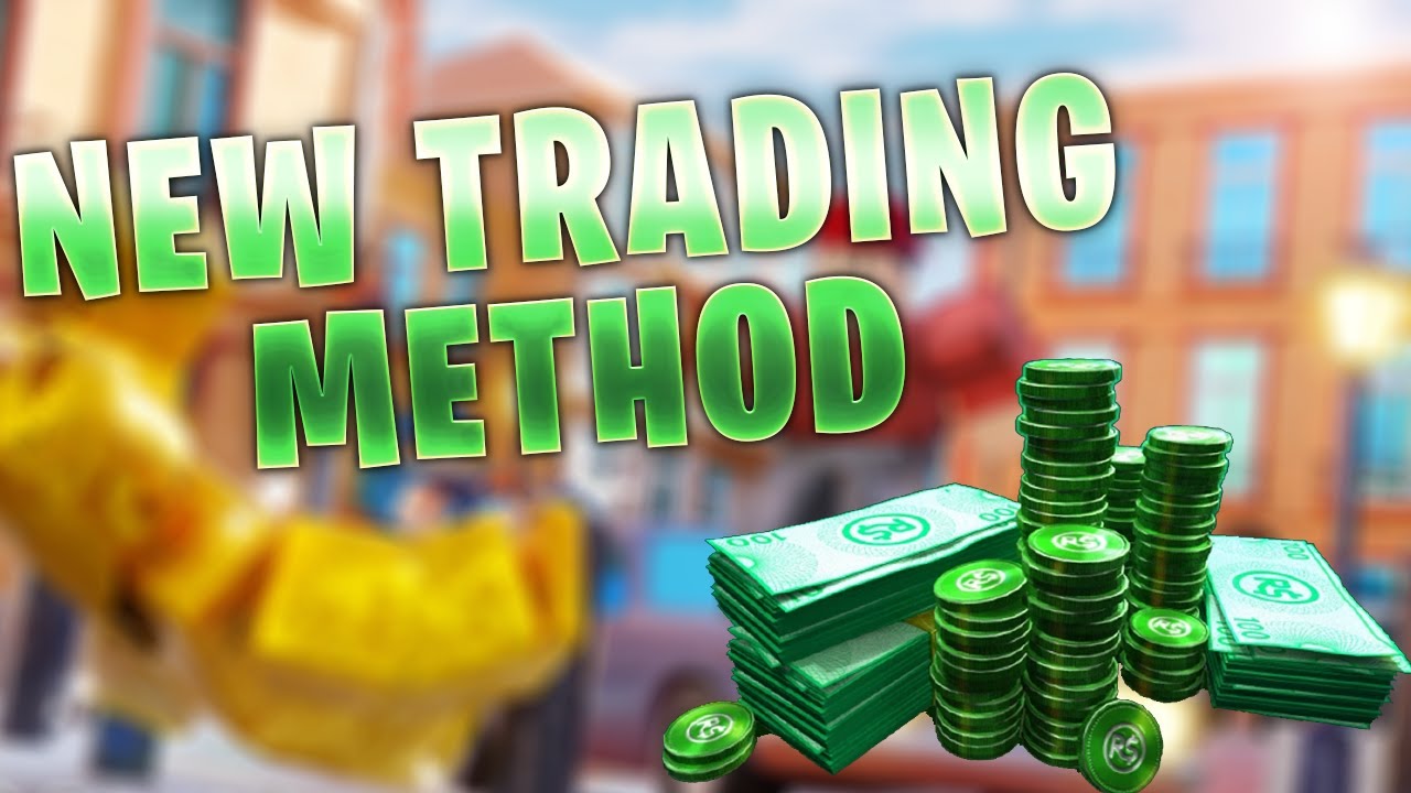 New Roblox Trading Method To Easily Make FREE LEGIT ROBUX! - YouTube
