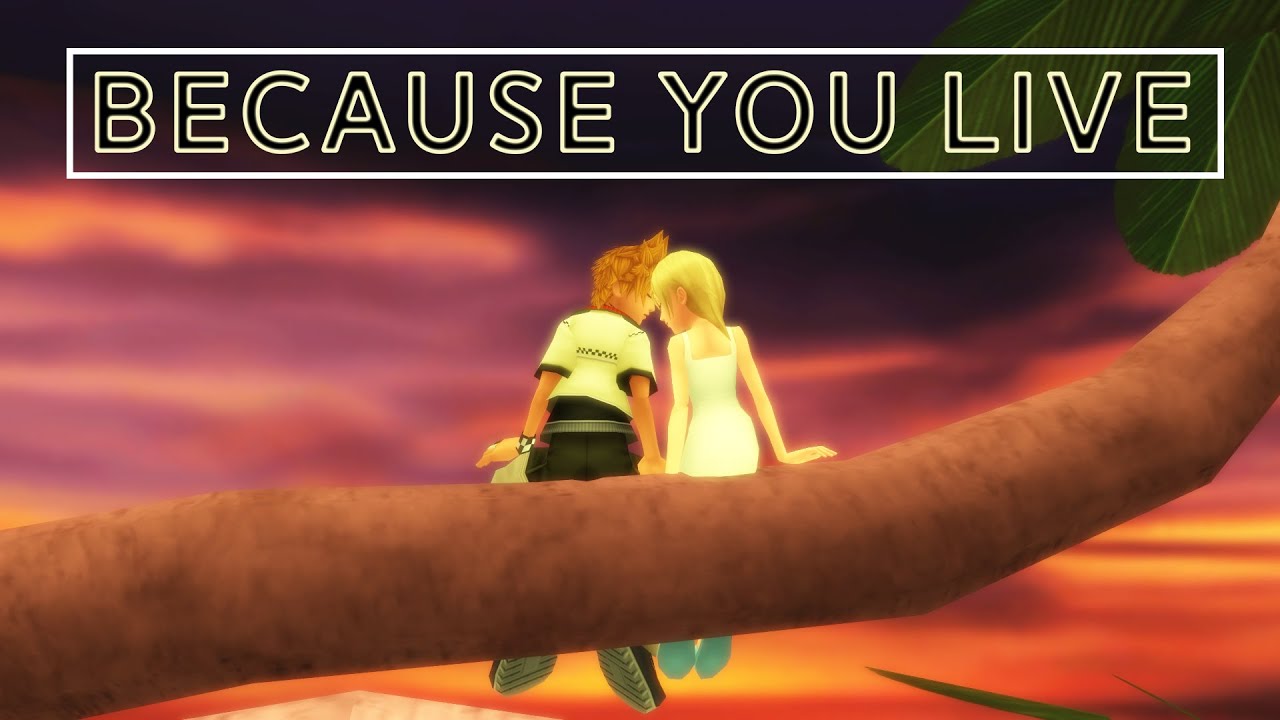 [MMD] Roxas Singing "Because You Live" to Naminé - YouTube