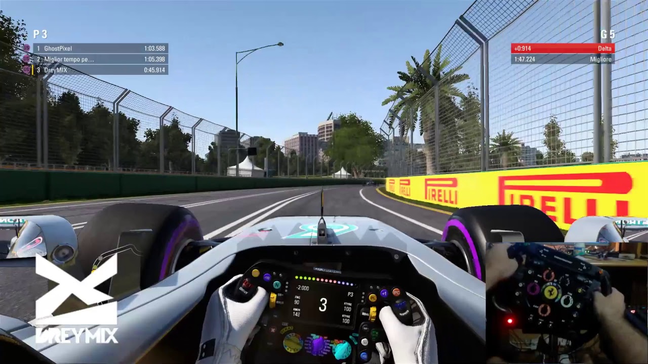 F1 2017 - Thrustmaster T300 + F1 Addon - Test gara - YouTube